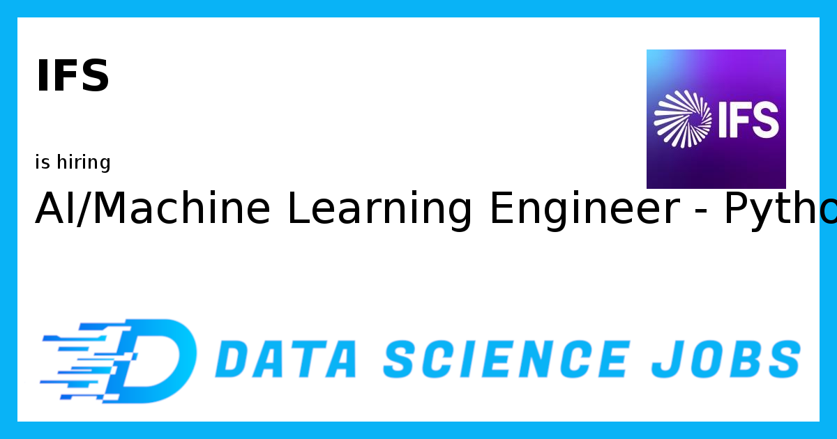AI/Machine Learning Engineer - Python | TheLoops at IFS, United States