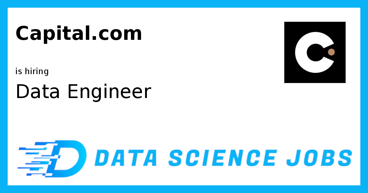 Data Engineer at Capital.com, Warsaw, Mazowieckie, Poland