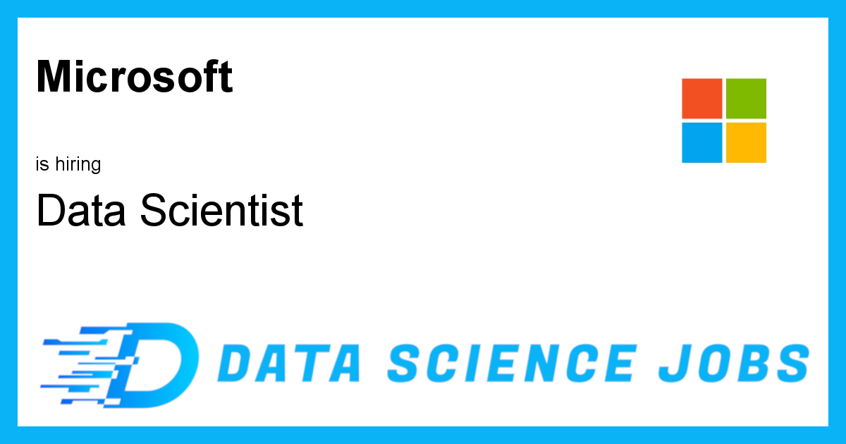 Data Scientist at Microsoft, Tokyo, Japan