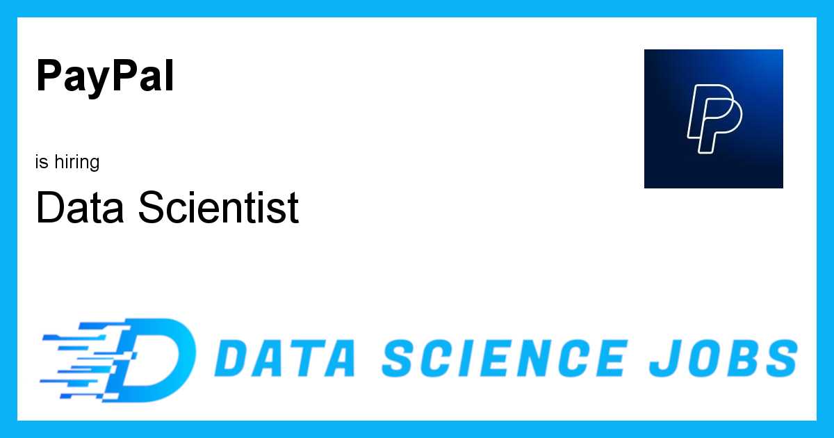 Data Scientist 2 at PayPal, Chennai, Tamil Nadu, India