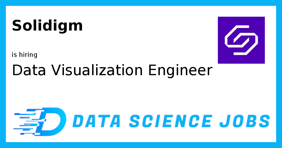 Data Visualization Engineer at Solidigm, Minhang District, Minhang ...